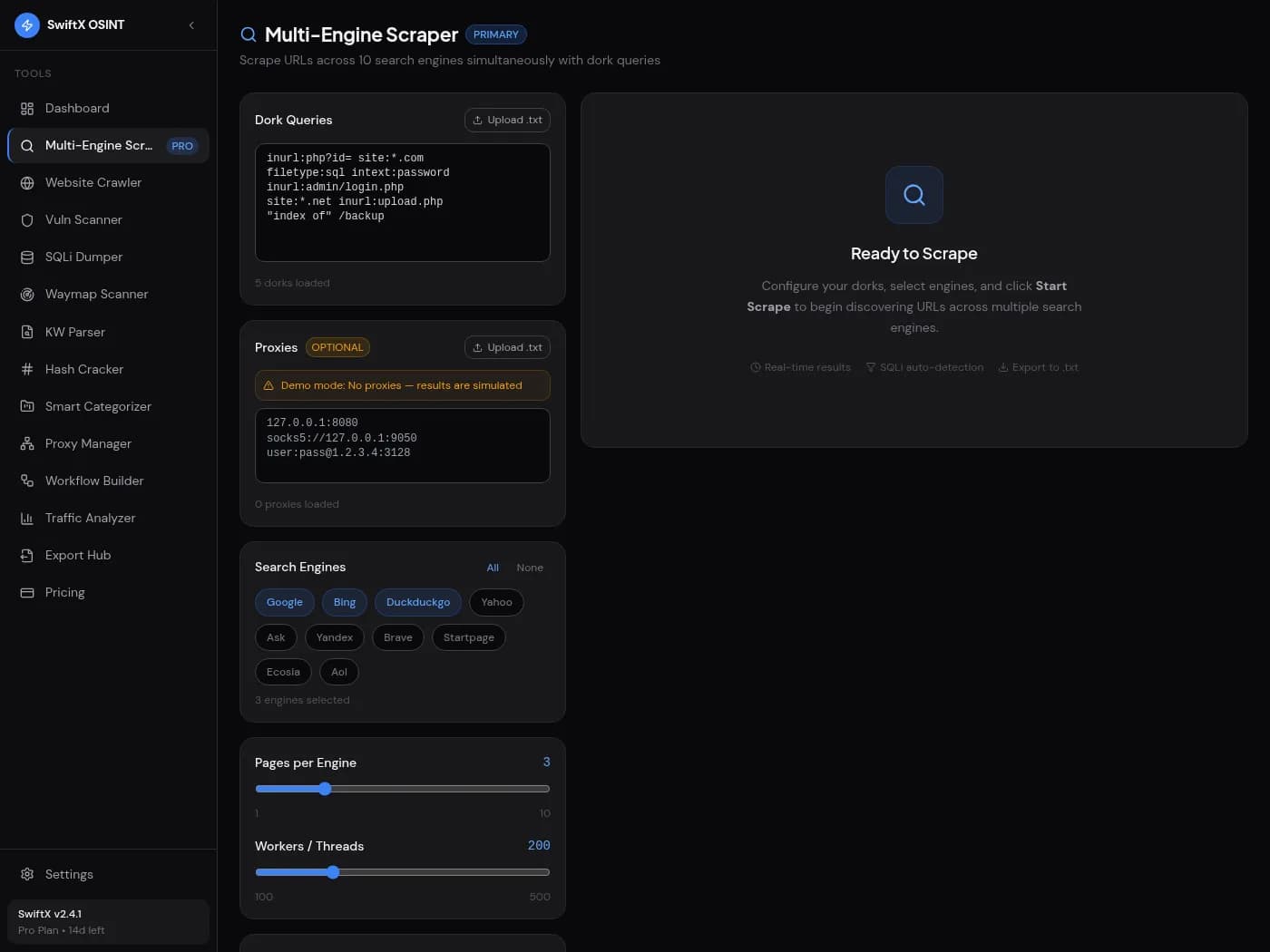 SwiftX Parser