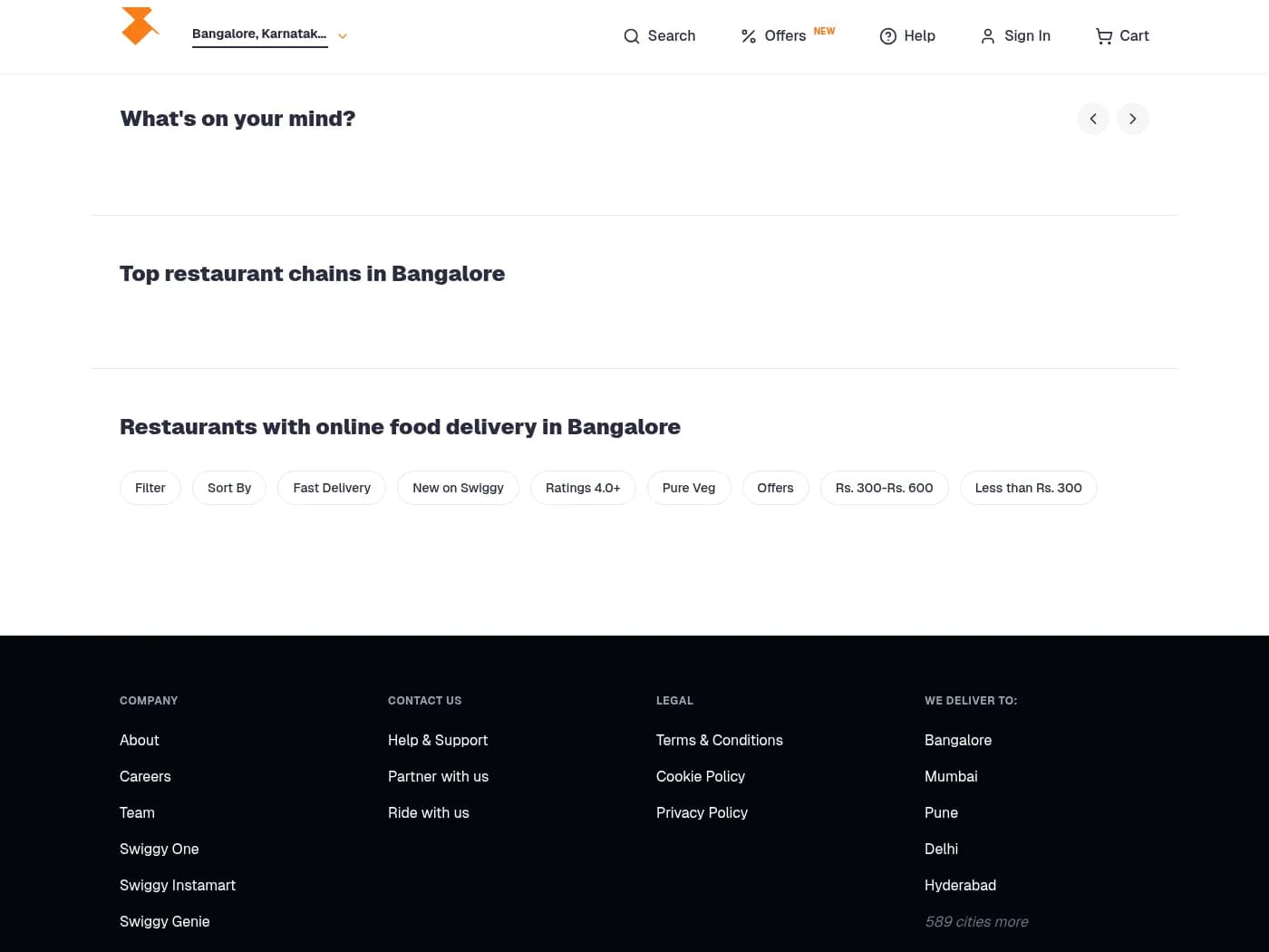Swiggy Clone App