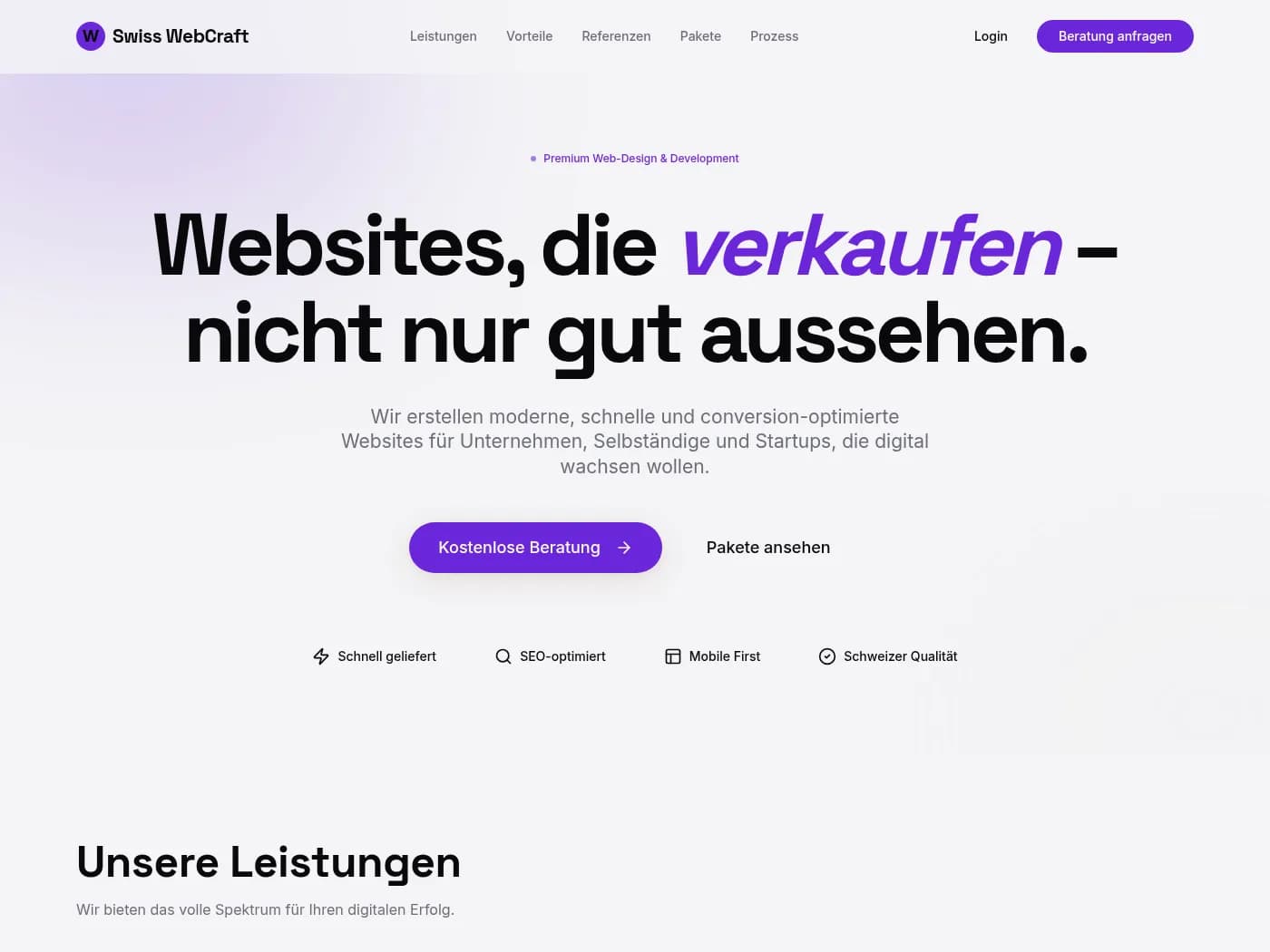 Swiss WebCraft Agency