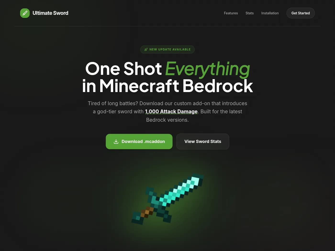 Ultimate Sword Add-On
