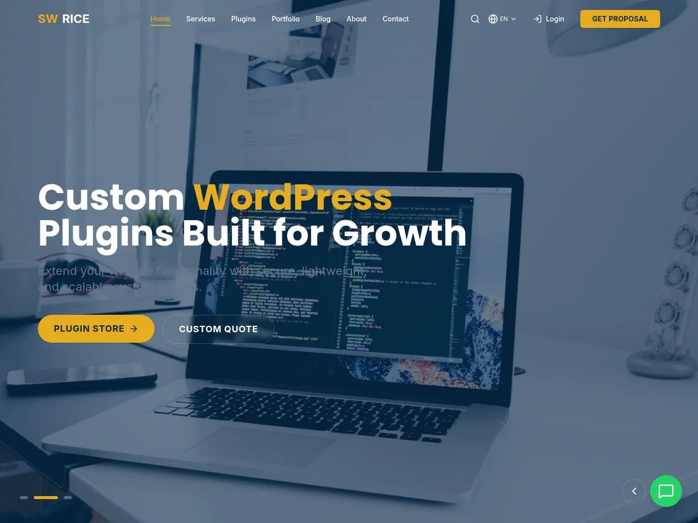 SWRICE WordPress Agency Site
