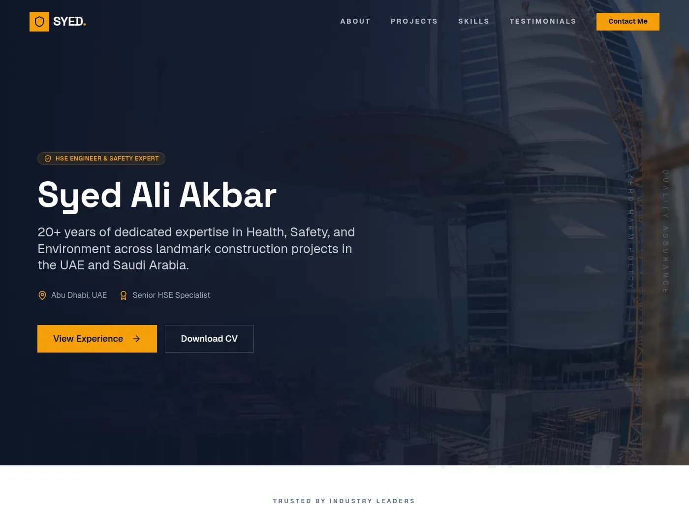 Syed Ali Akbar Portfolio