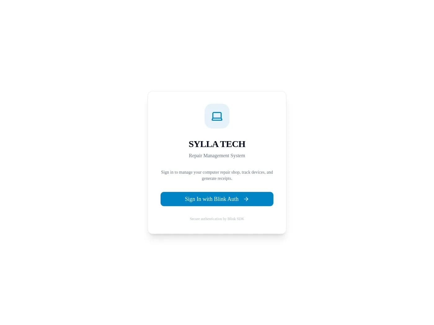 SYLLA TECH Repair Manager
