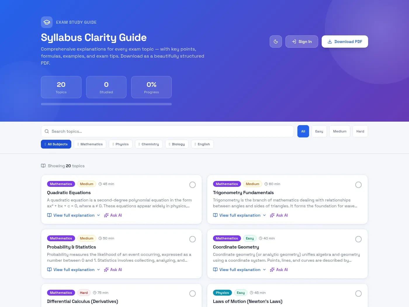 Syllabus Clarity Guide