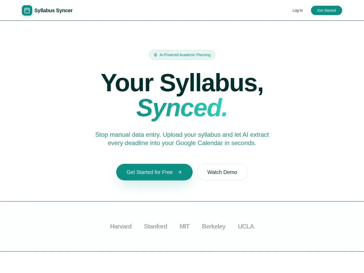 Syllabus Syncer