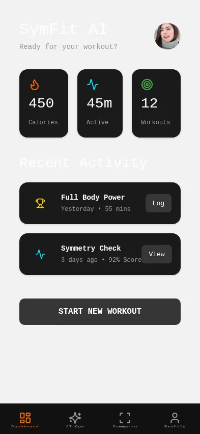 SymFit AI Trainer