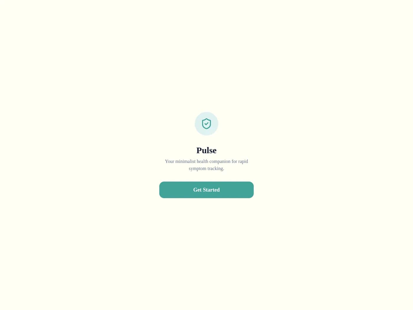 Pulse Symptom Tracker