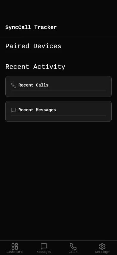 SyncCall Message Tracker
