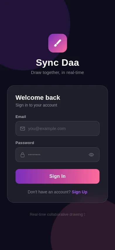 Sync Daa Lock Canvas