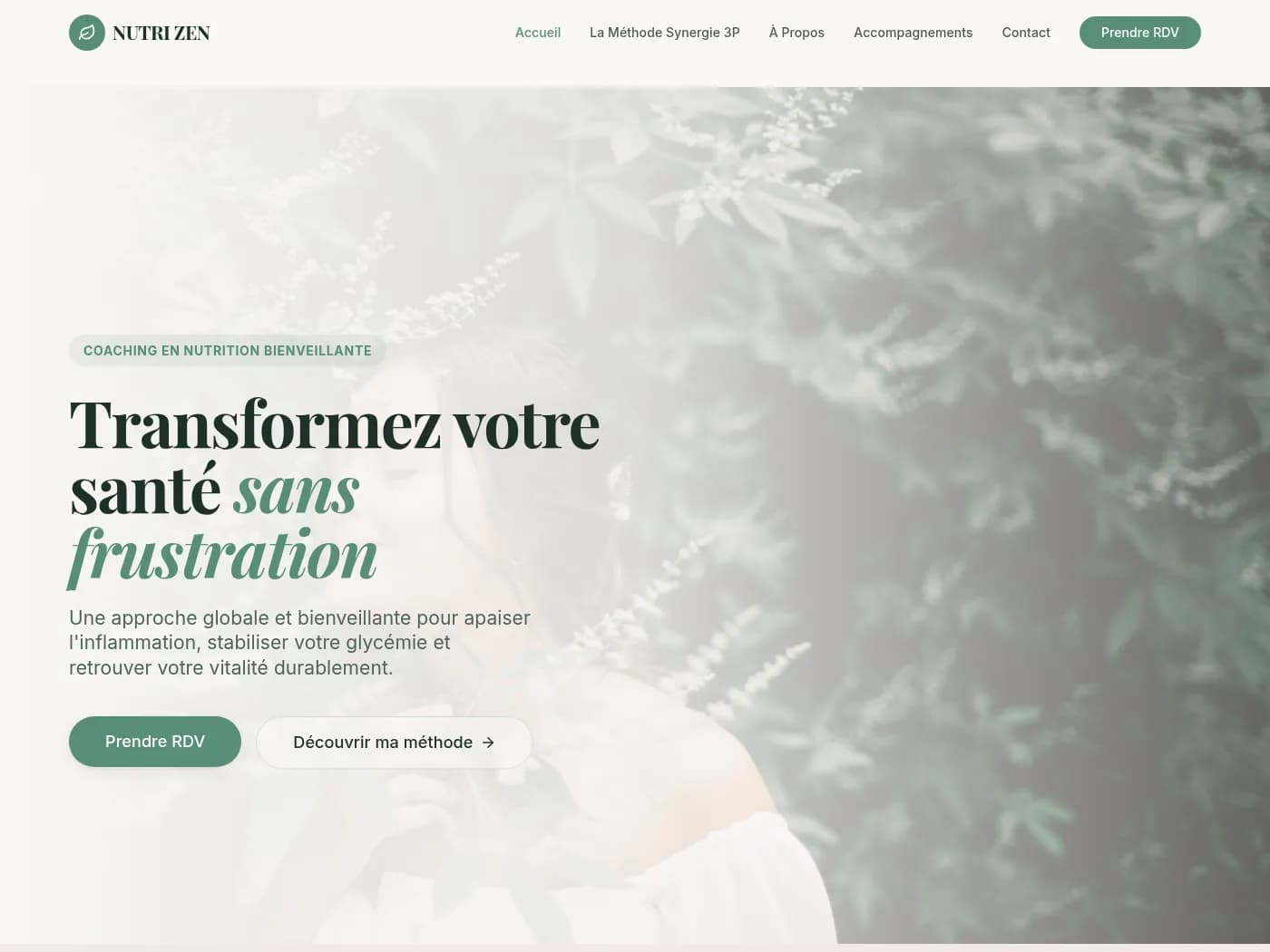 Synergie 3P Nutrition Site