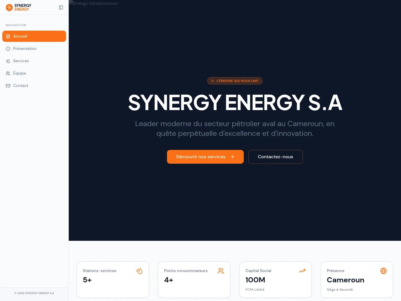 SynergyEnergy Web Presence