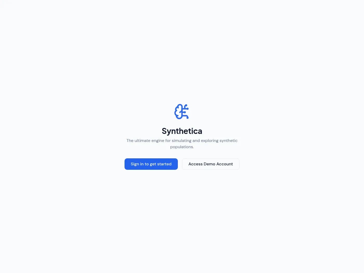 Synthetica Simulation Engine