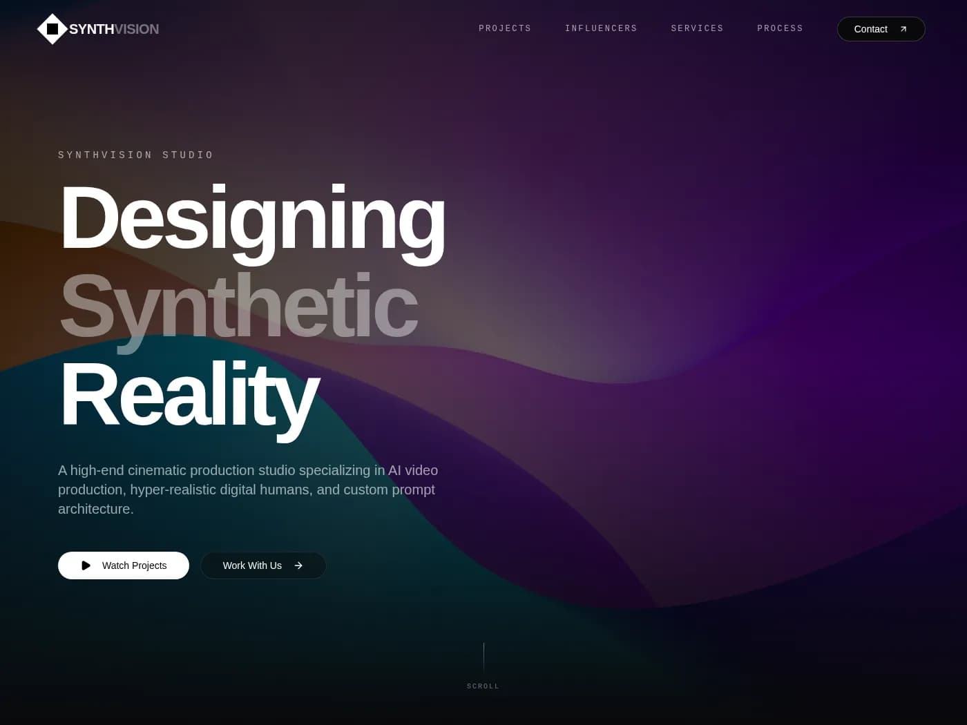 SynthVision Studio Portfolio