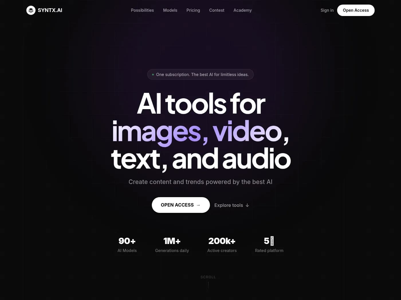 SYNTX AI Clone