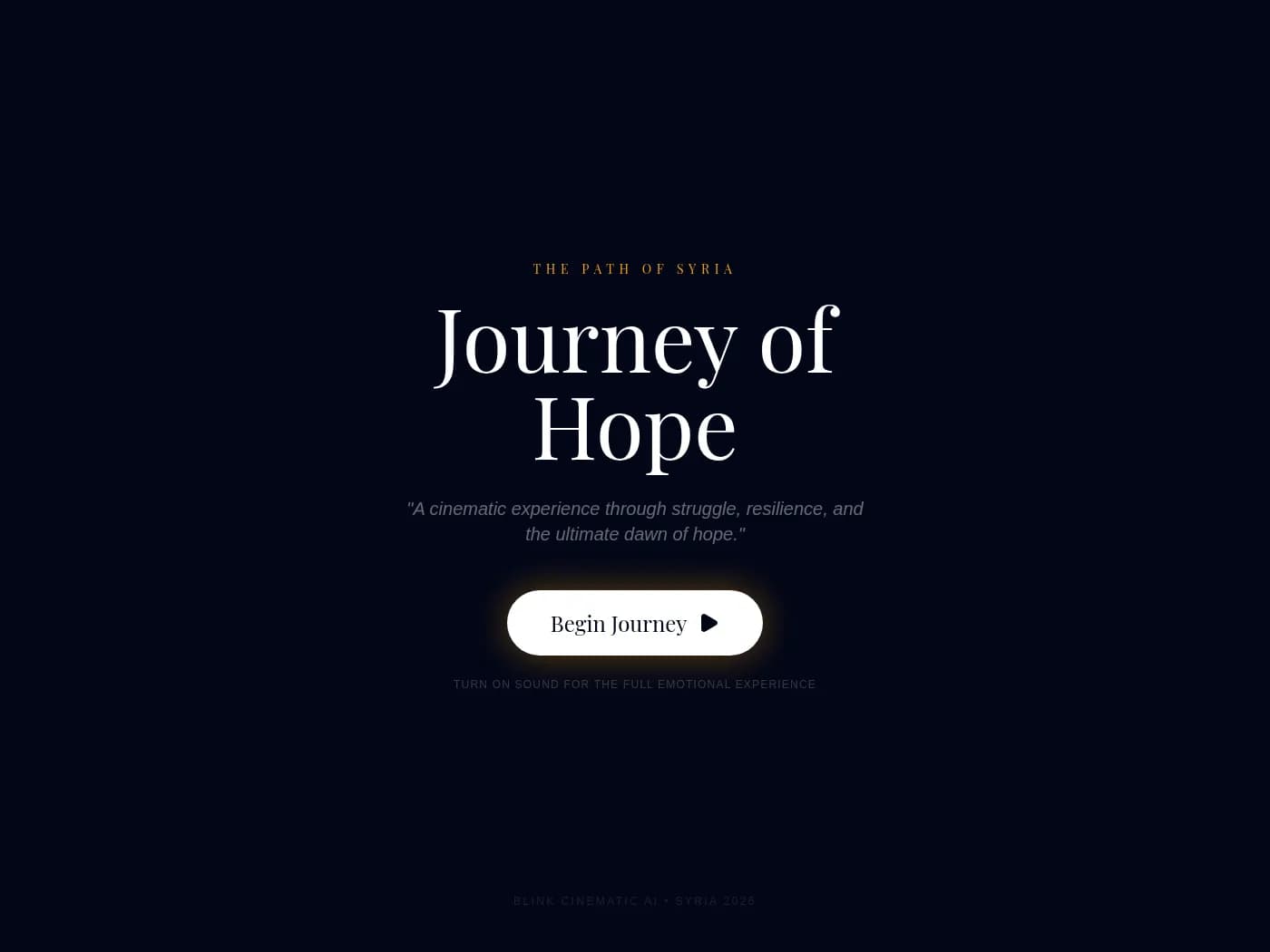 Syria Hope Journey