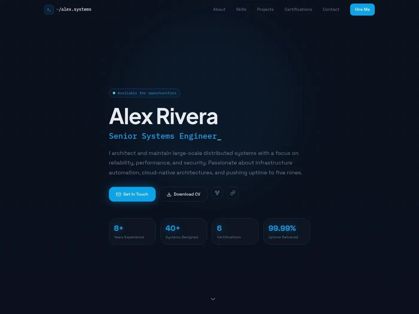 SysEng Portfolio Hub