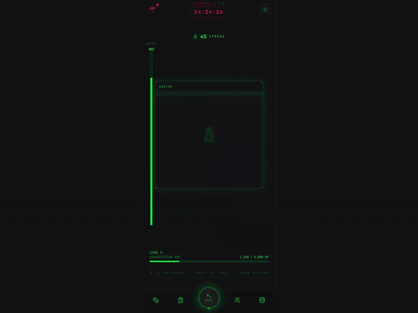 The System RPG App