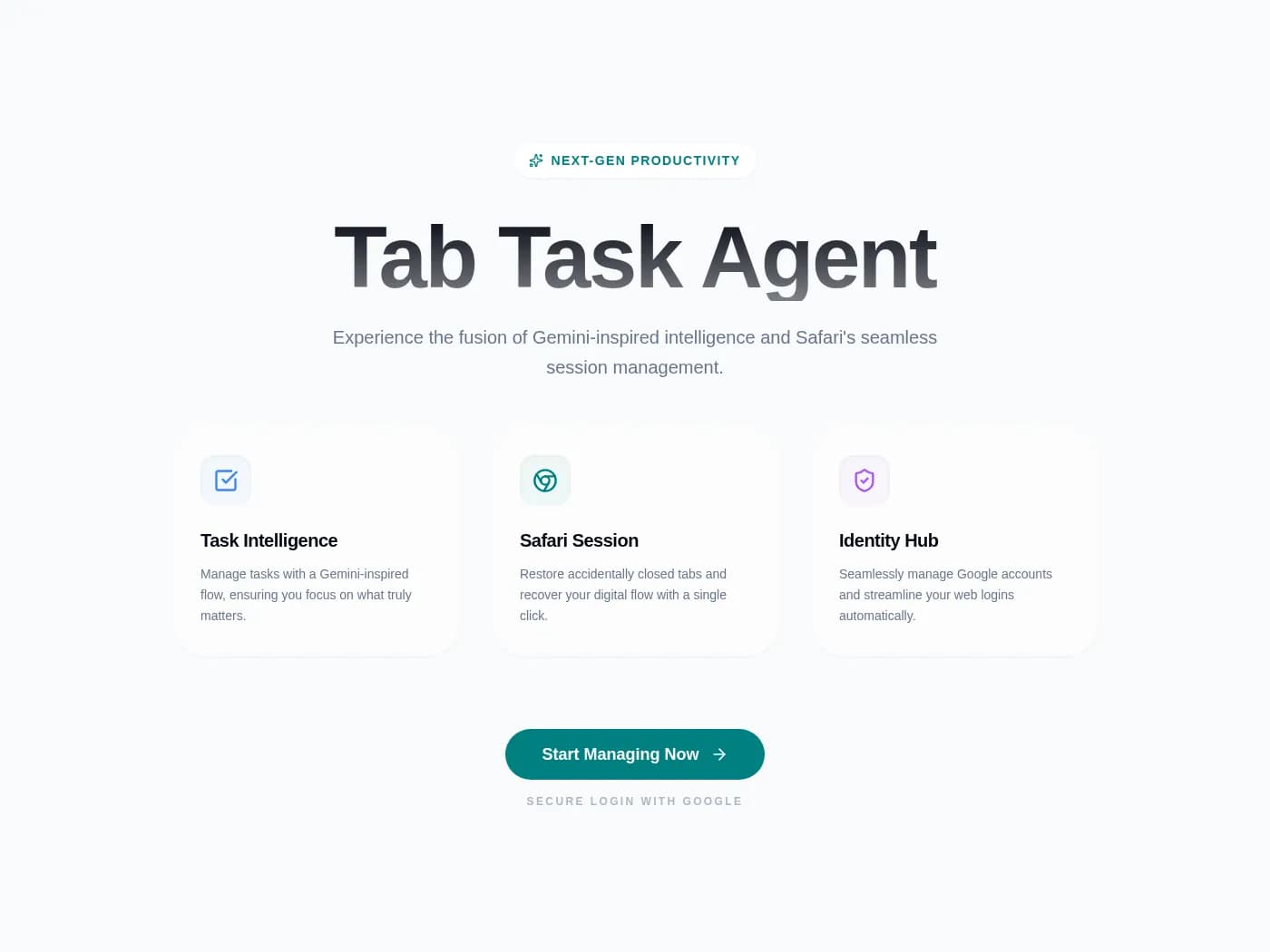 Tab Task Agent