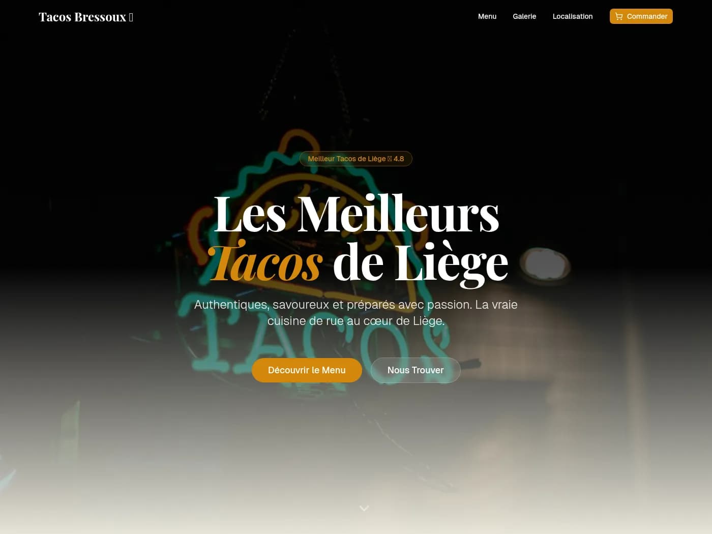 Taco Bistro Showcase