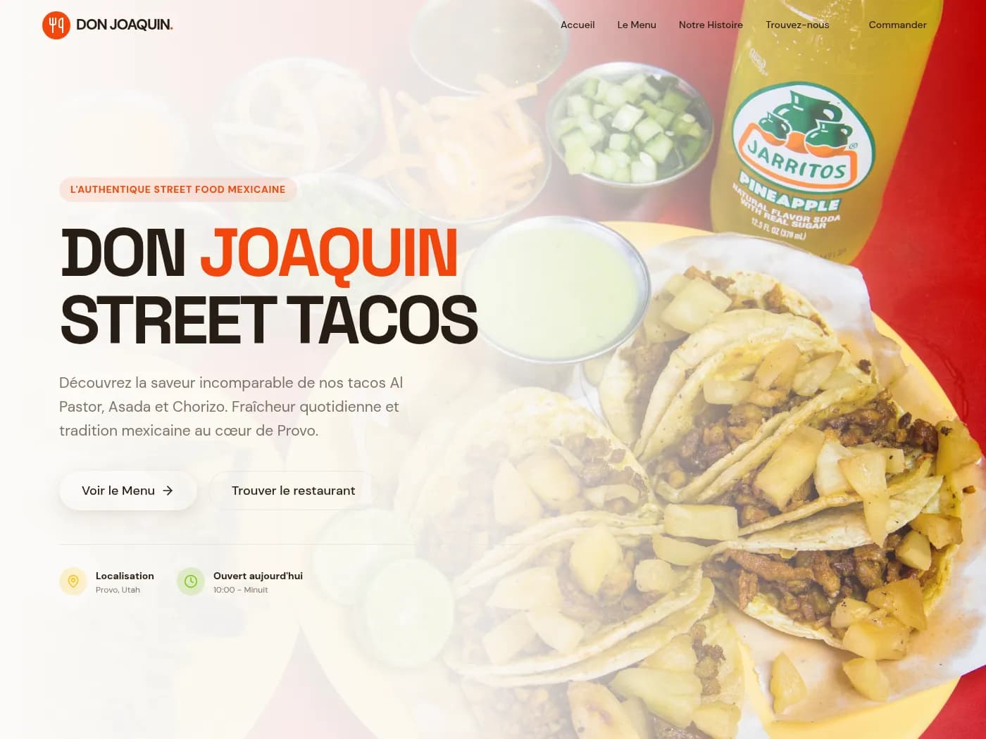 Street Tacos Don Joaqin Site