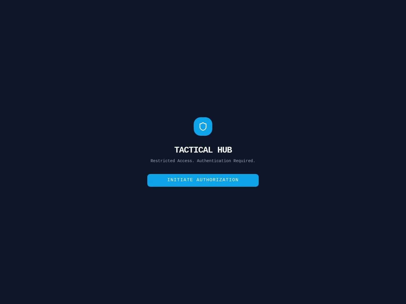 Tactical Command Hub