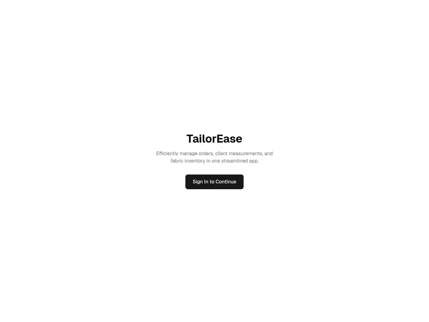 TailorEase