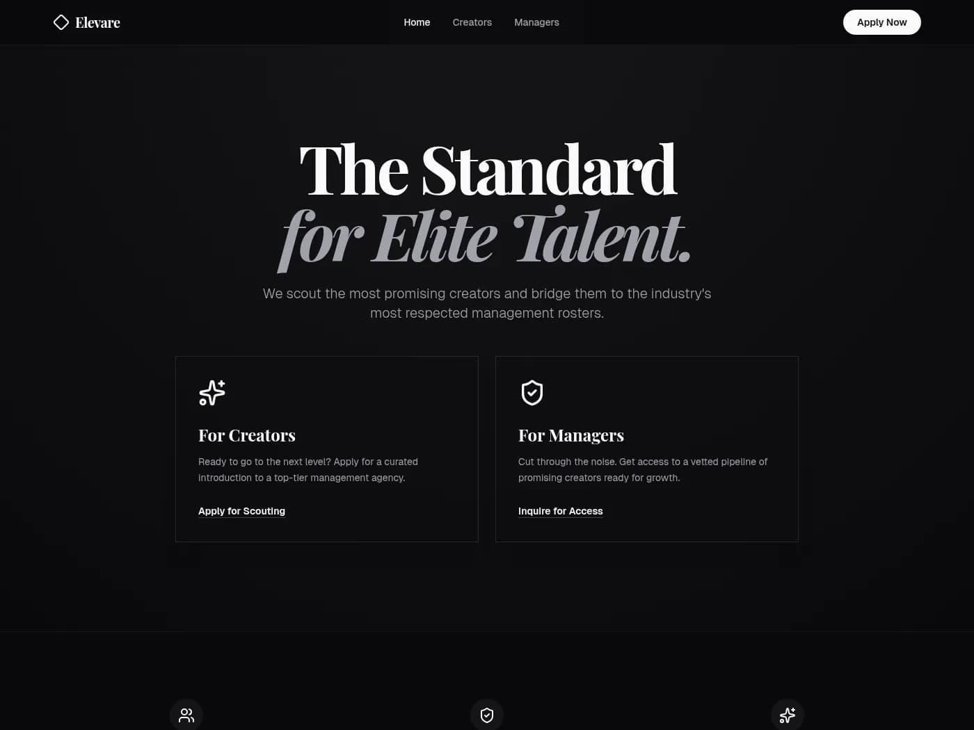 Elevare Talents Connector