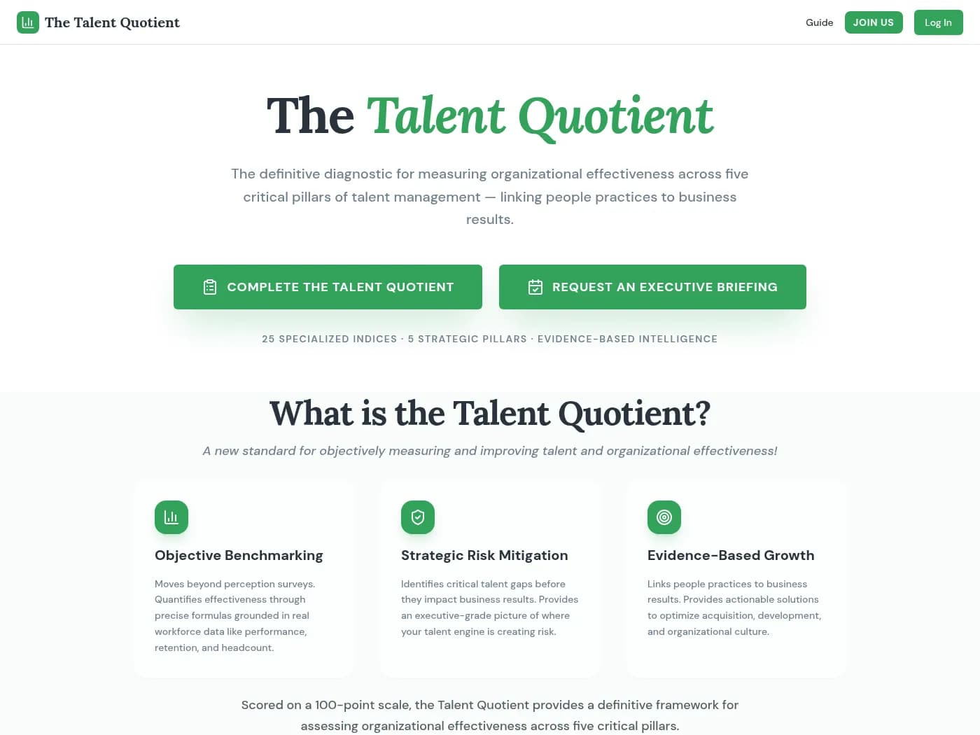 The Talent Quotient