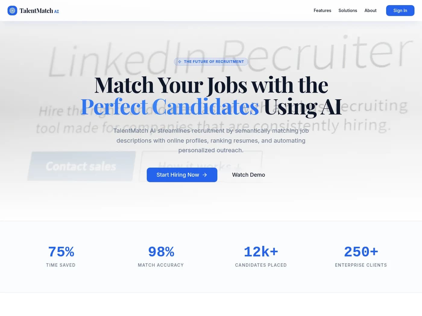 TalentMatch AI Suite