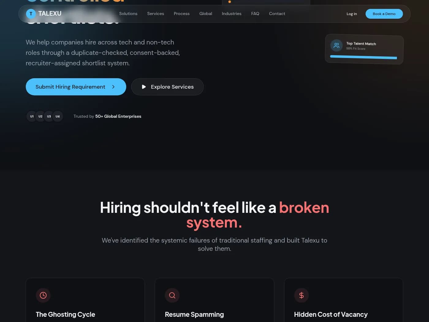 Talexu Hiring OS Website