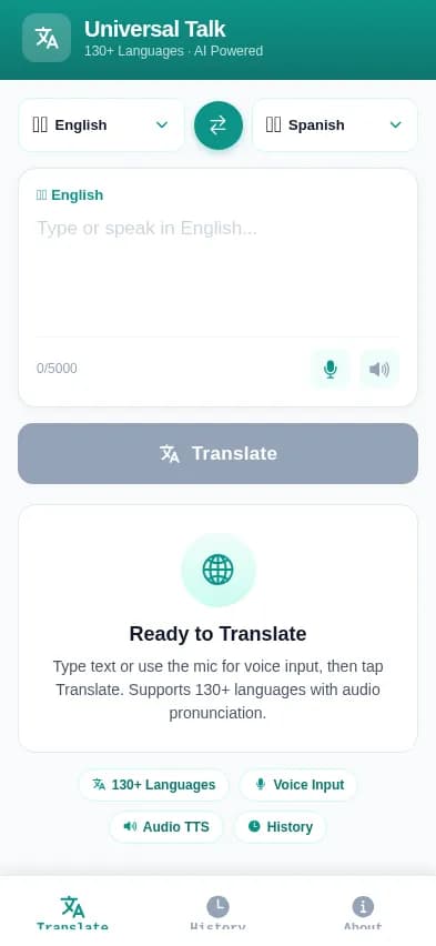 Universal Talk Translator