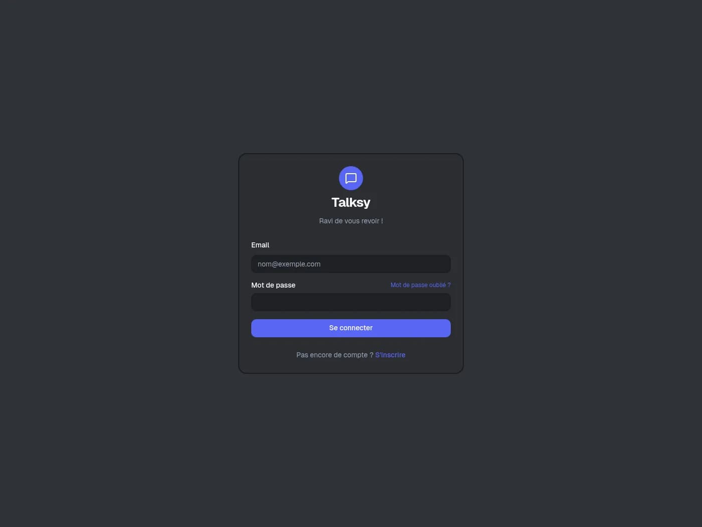 Talksy Chat Platform