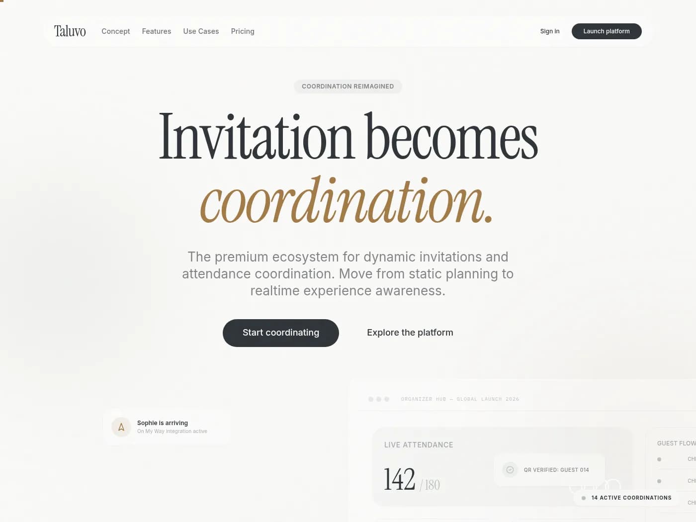 Taluvo Editorial Homepage