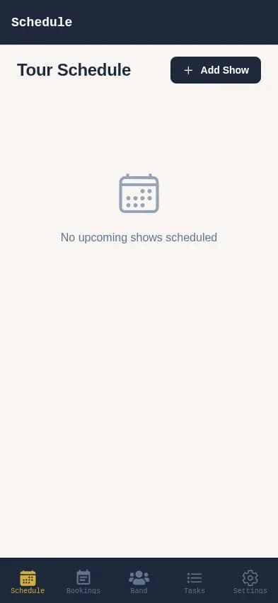 Tamikrest Manager App