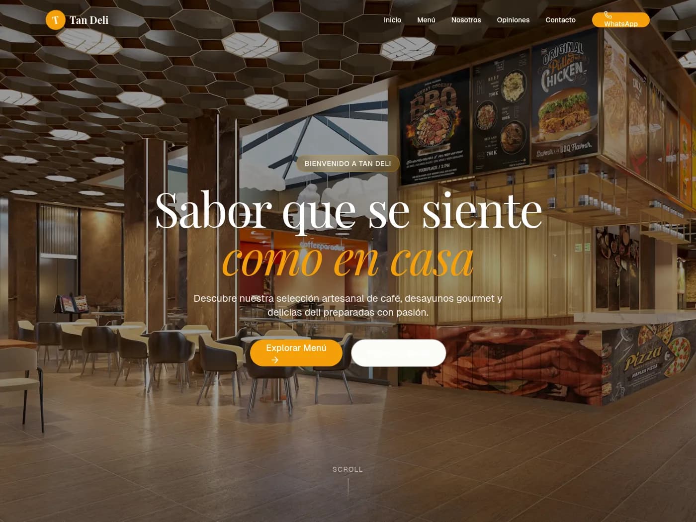Tan Deli Café Web