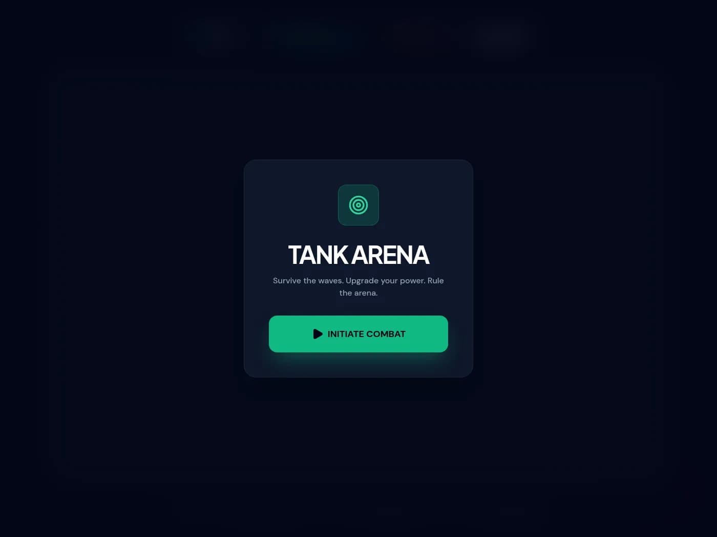 Tank Battle Arena