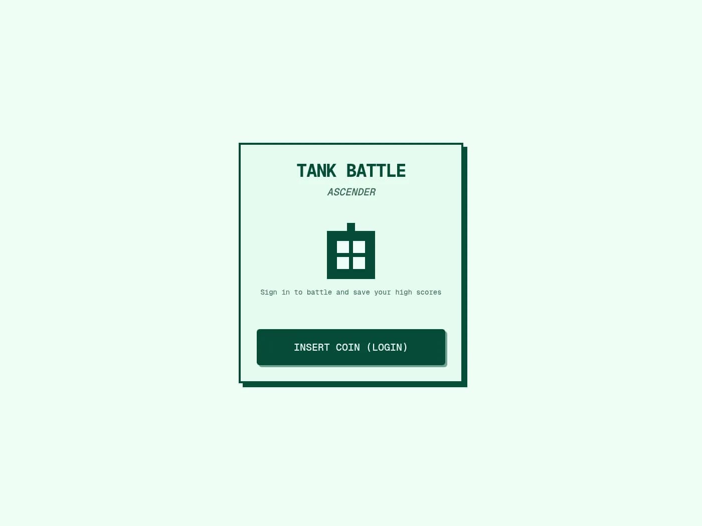 Tank Battle Ascender