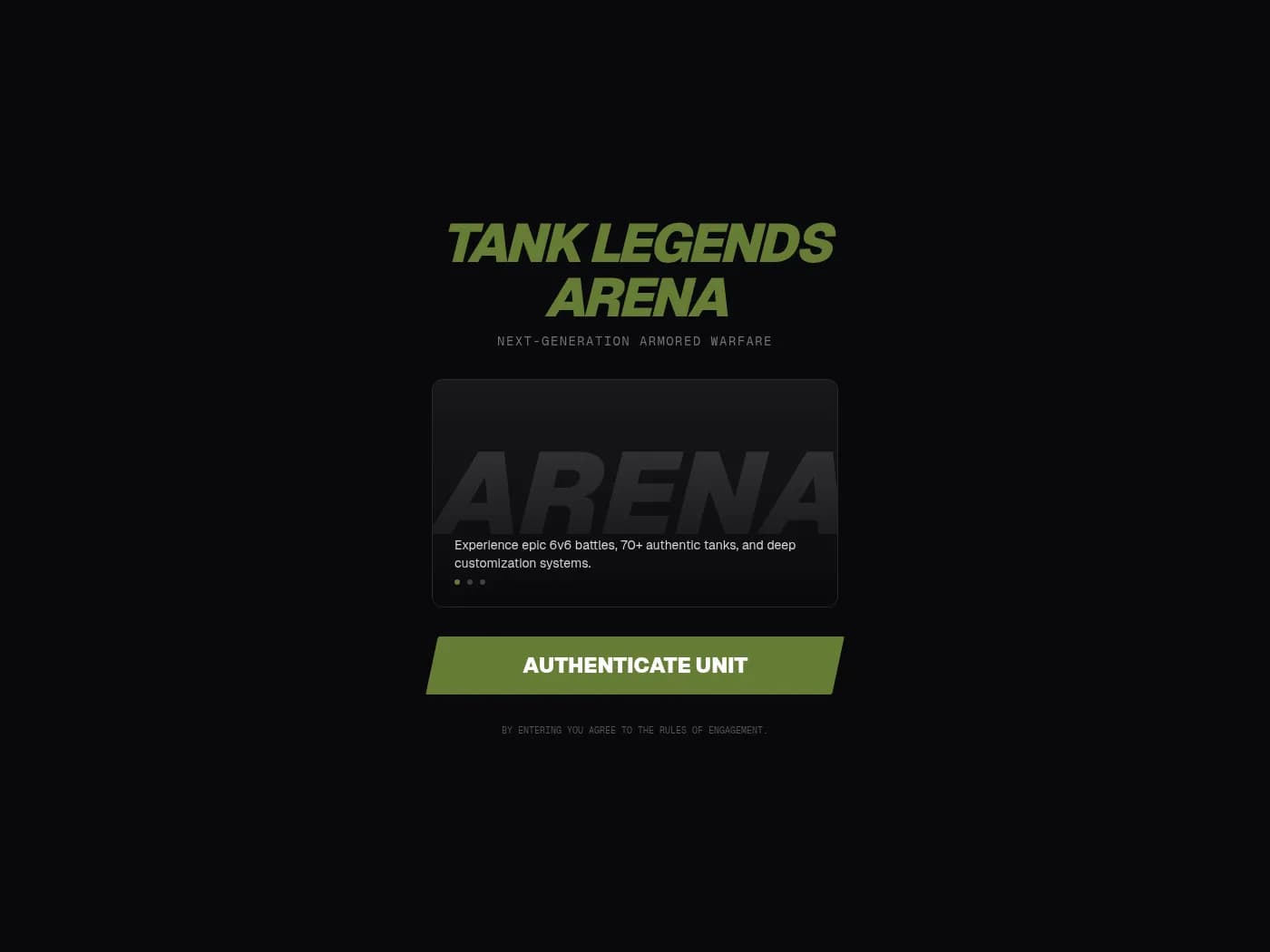 Tank Legends Arena