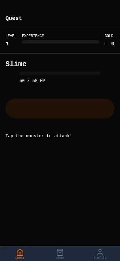 Tap Quest Game