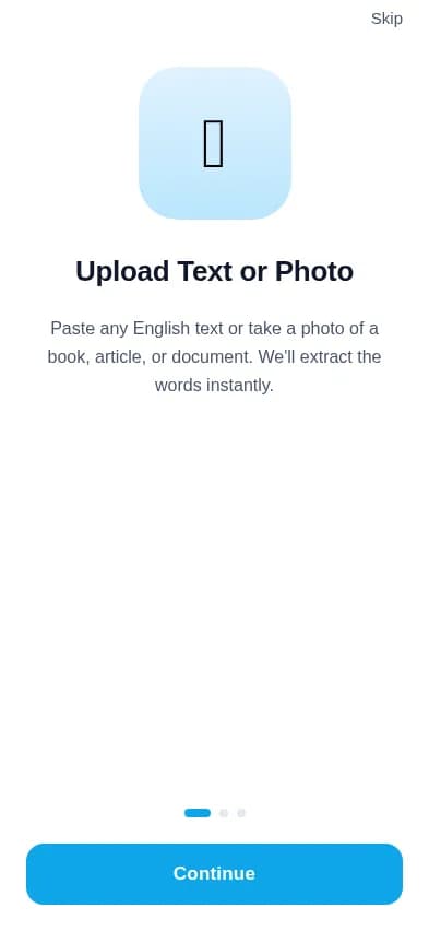 TapWord English Assistant