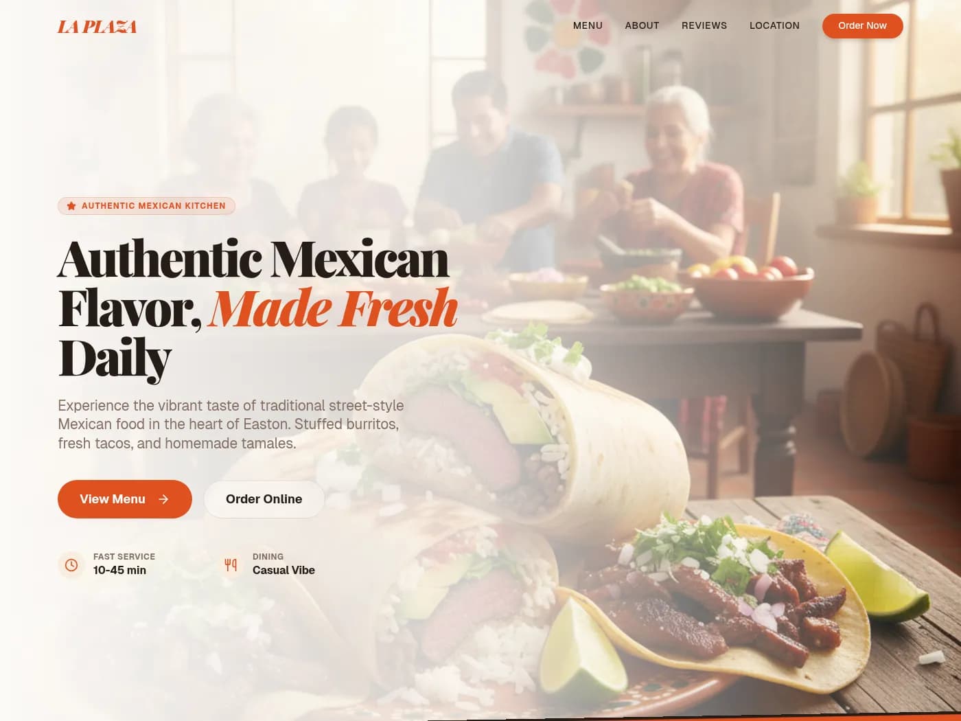 Taqueria La Plaza Site