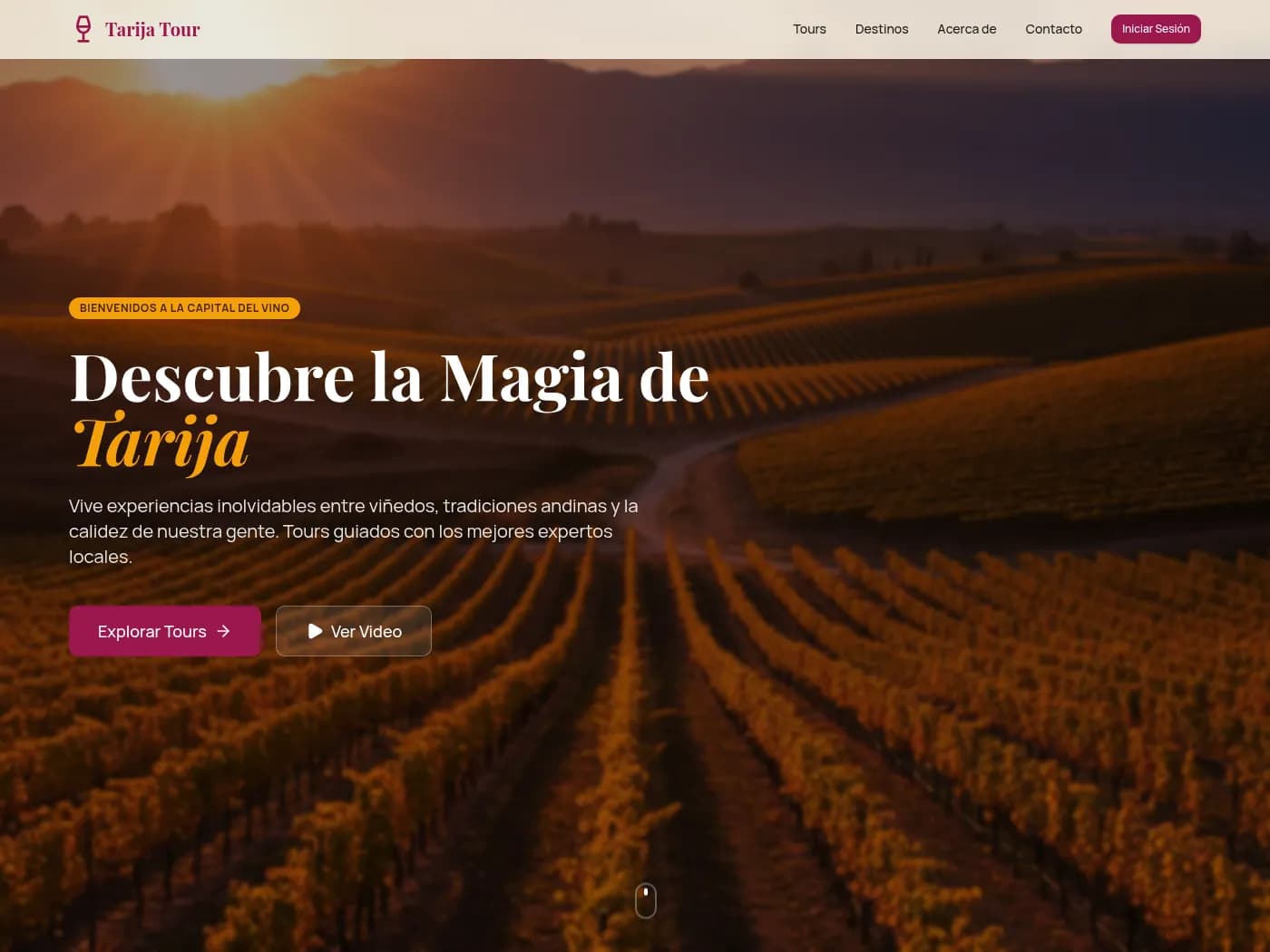 Tarija Tour Guide Page
