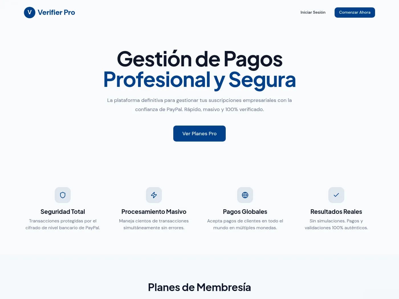 Tarjeta Verifier Pro