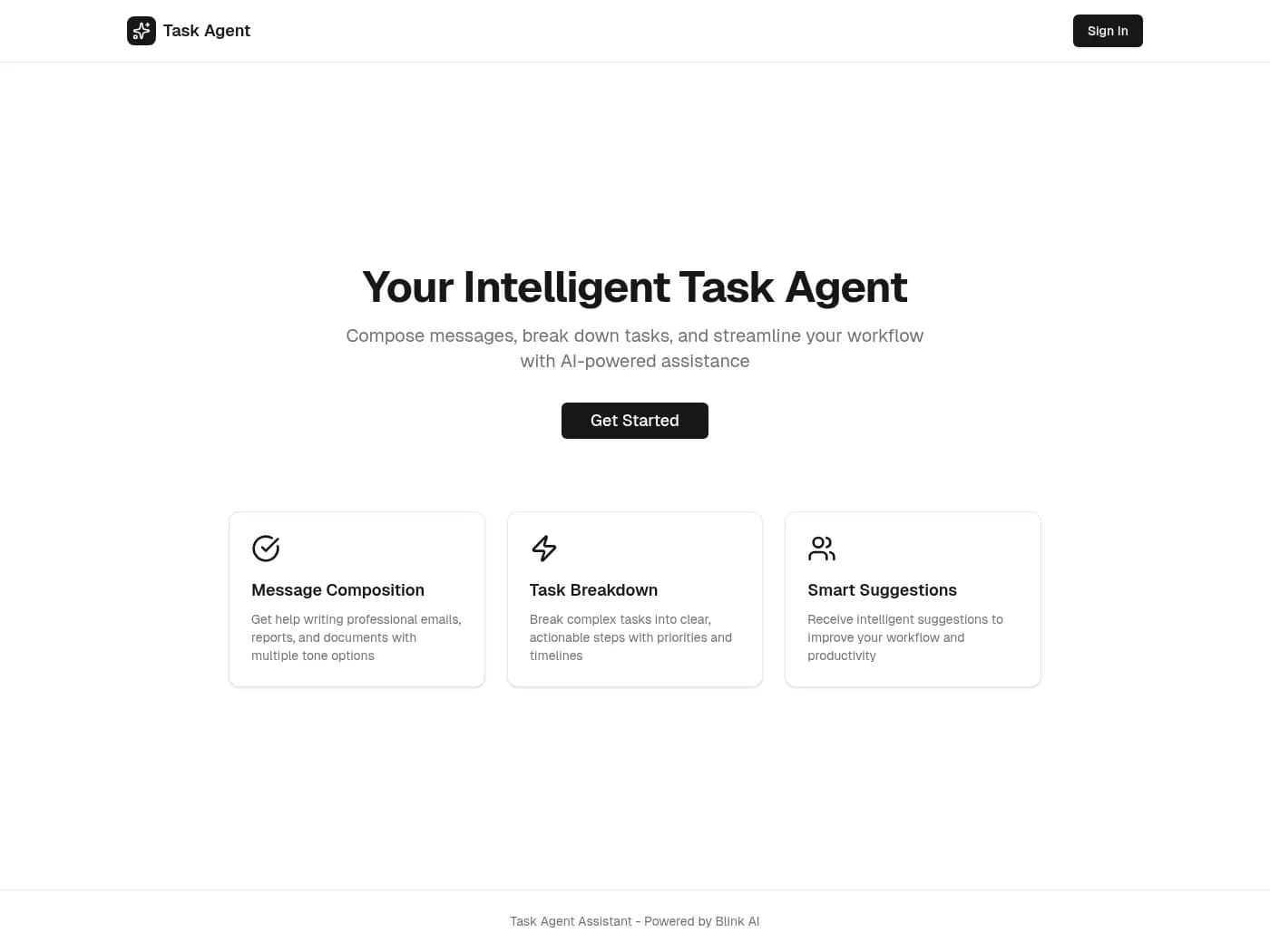 Task Agent Assistant