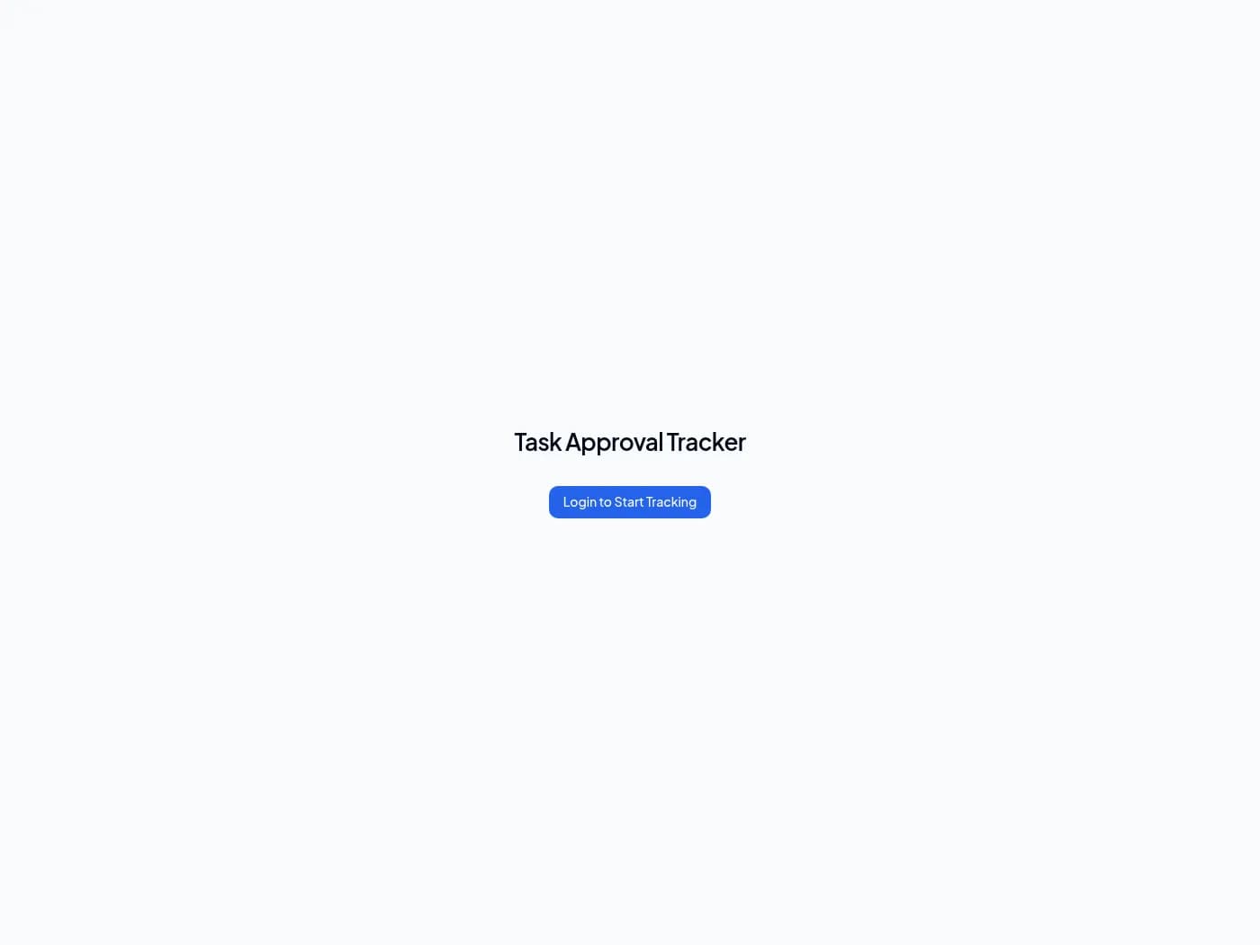 Task Approval Tracker