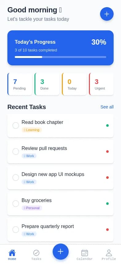 Universal Task Manager