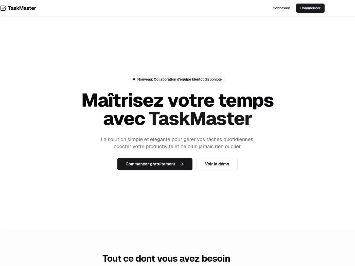 TaskMaster App