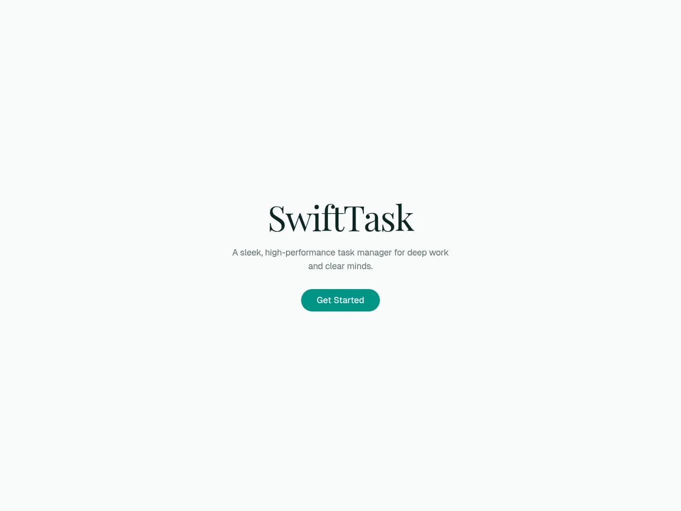 SwiftTask Manager