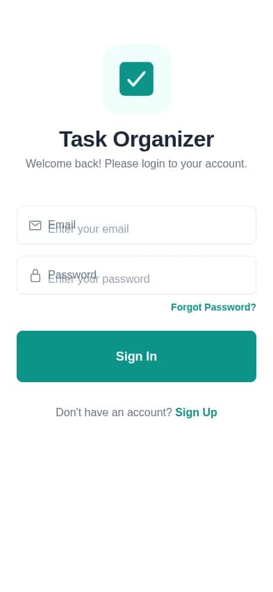 Task Organizer App