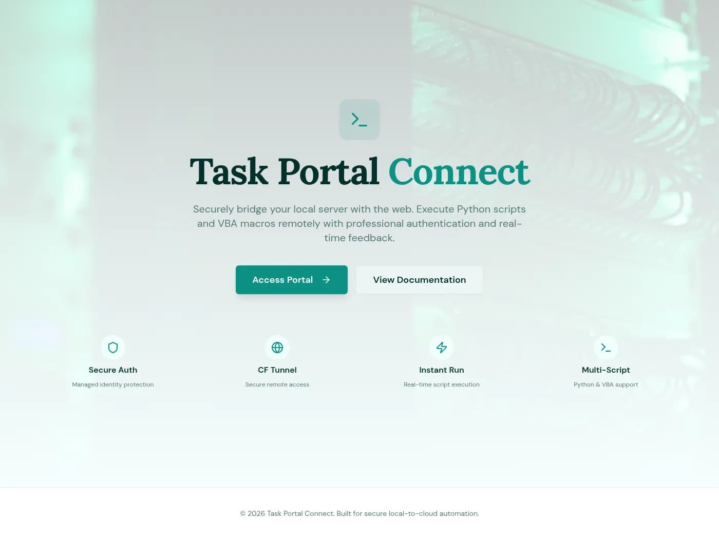 Task Portal Connect